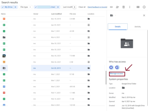 ขั้นตอนการตรวจสอบไฟล์และการจัดการสิทธิ์ที่มีการแชร์ให้ผู้อื่นบน Google Drive - KDMC