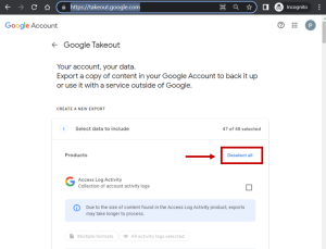 ขั้นตอนการดาวน์โหลดข้อมูลด้วย Google Takeout สำหรับศิษย์เก่าและผู้เกษียนอายุ - KDMC