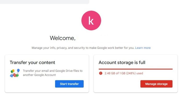 วิธีย้ายข้อมูล ออกจากพื้นที่ (Storage Google) - KDMC